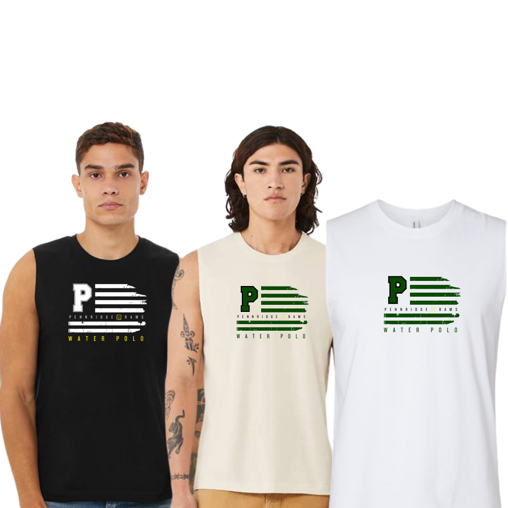 Pennridge Water Polo Muscle Tank Pride – BleacherYeti.com