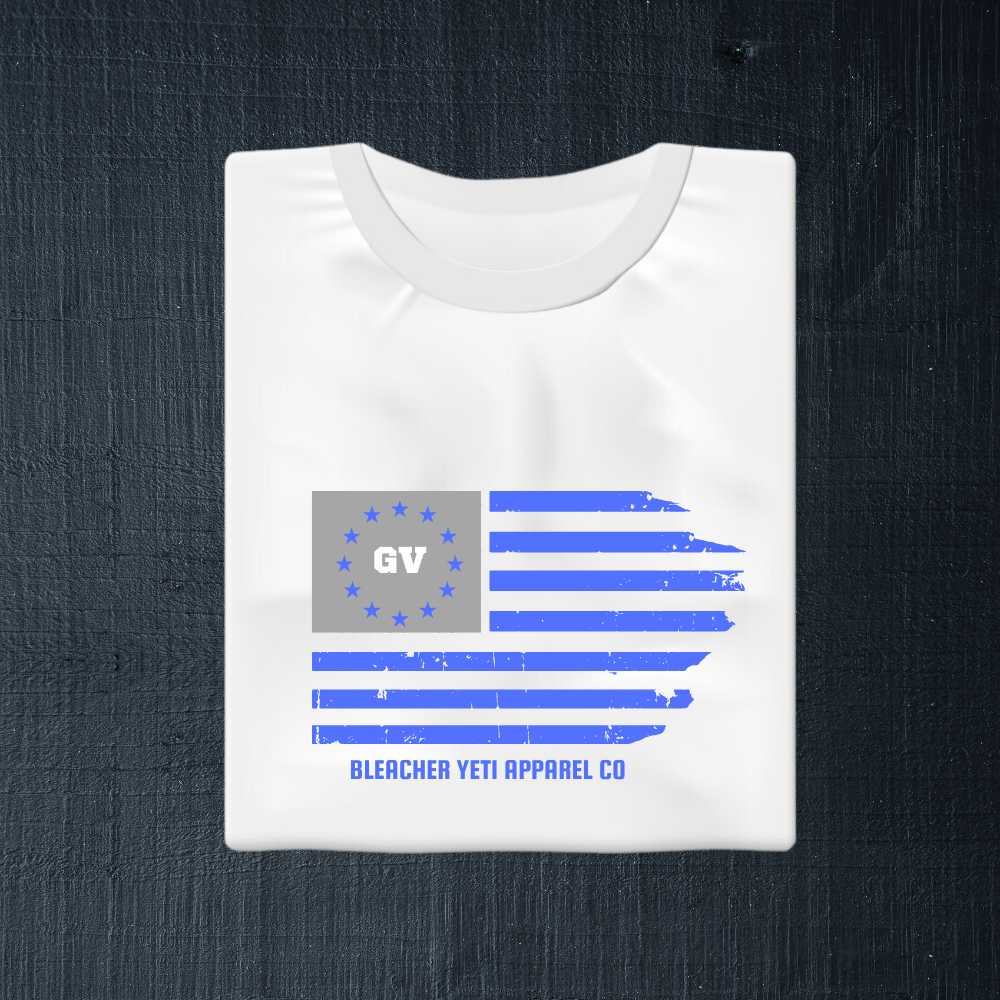 GV Nation White Tee – BleacherYeti.com